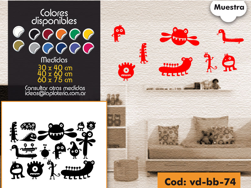 vd-bb-74 – La Ploteria, Vinilos Decorativos, Sublimación